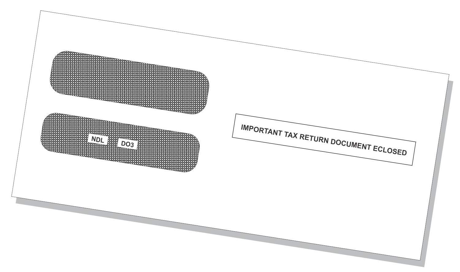 NextDayLabels - 100 Self Seal Envelopes, Designed to fit 2023 3-up Laser W-2 Forms, Horizontal Format