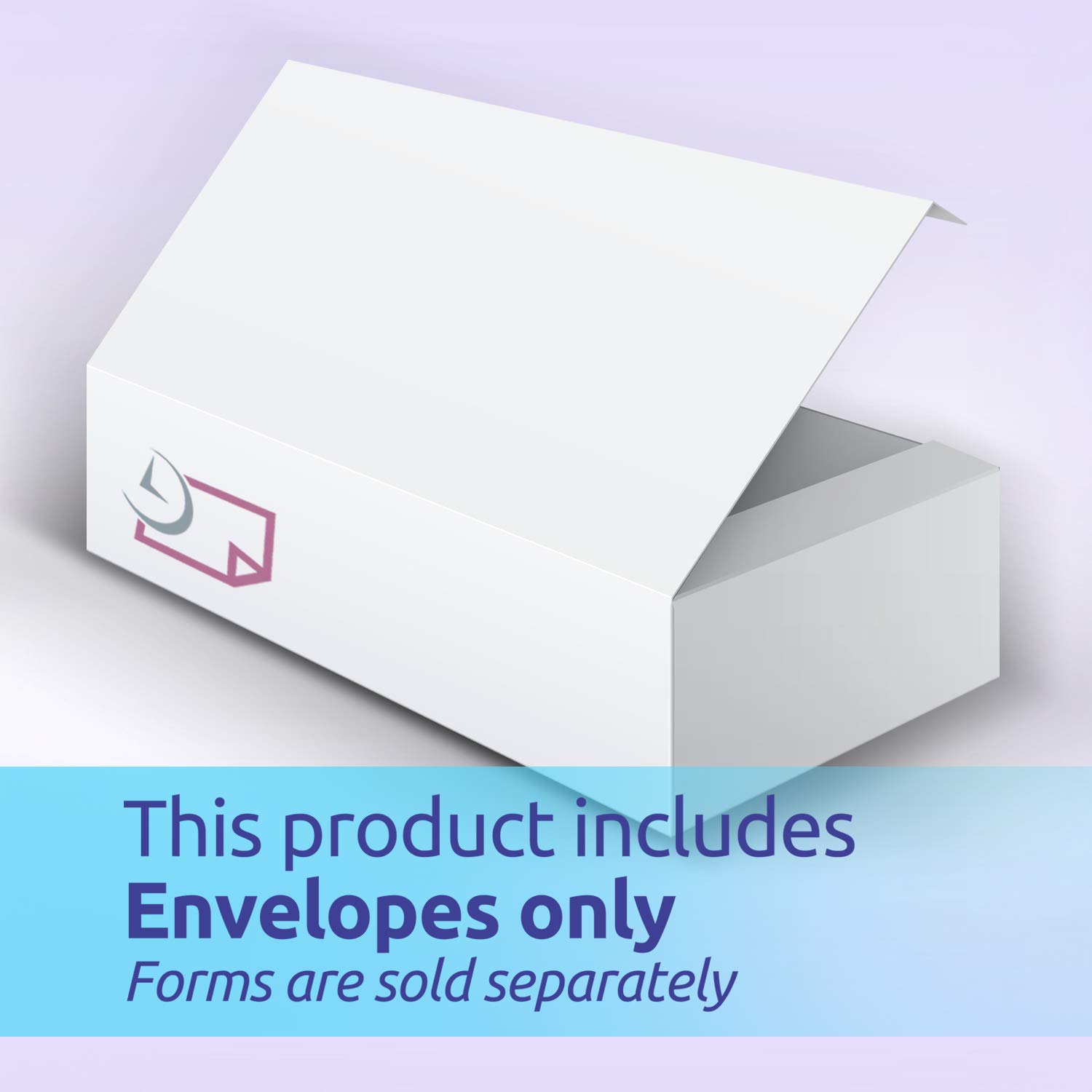 NextDayLabels - 100 Self Seal Envelopes, Designed to fit 2023 3-up Laser W-2 Forms, Horizontal Format