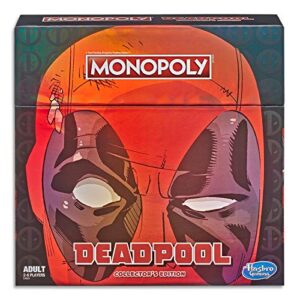 monopoly: marvel deadpool collector's edition (amazon exclusive)