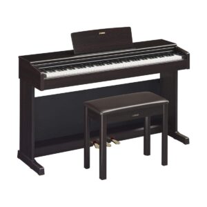 yamaha ydp144 arius series piano with bench, dark rosewood