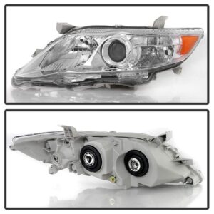 ACANII - For Replacement US Built Model 2010-2011 Toyota Camry Projector Headlights Headlamps Driver + Passenger Side