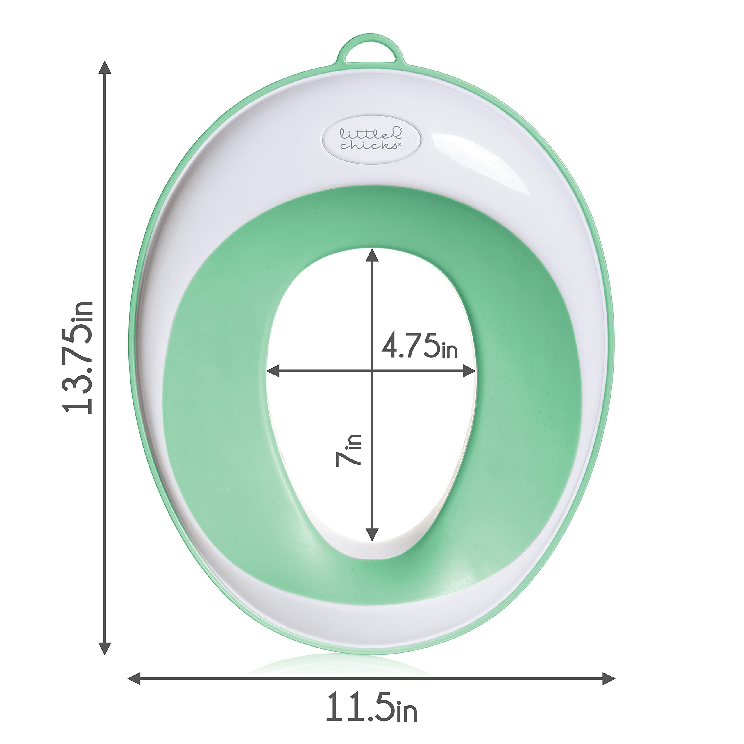 Little Chicks Toilet Training Potty Topper for Round and Elongated Toilets - Model CK054