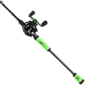 sougayilang ultralight fishing rod reel combos portable light weight high carbon 4 pc baitcaster fishing pole with baitcasting reel for travel freshwater fishing-2.4m-right handed