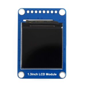 1.3 Inch LCD Module IPS Screen for Raspberry Pi 4B+ 4B 3B+ 3B 2B+ Zero W WH 2 W Ardui STM32 ST7789 Driver 240x240 Resolution SPI Interface Display RGB 65K Color Display 3.3V/5V