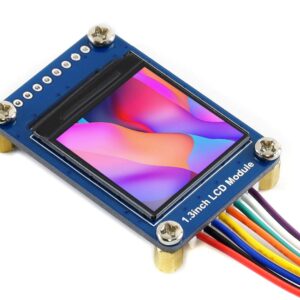 1.3 Inch LCD Module IPS Screen for Raspberry Pi 4B+ 4B 3B+ 3B 2B+ Zero W WH 2 W Ardui STM32 ST7789 Driver 240x240 Resolution SPI Interface Display RGB 65K Color Display 3.3V/5V