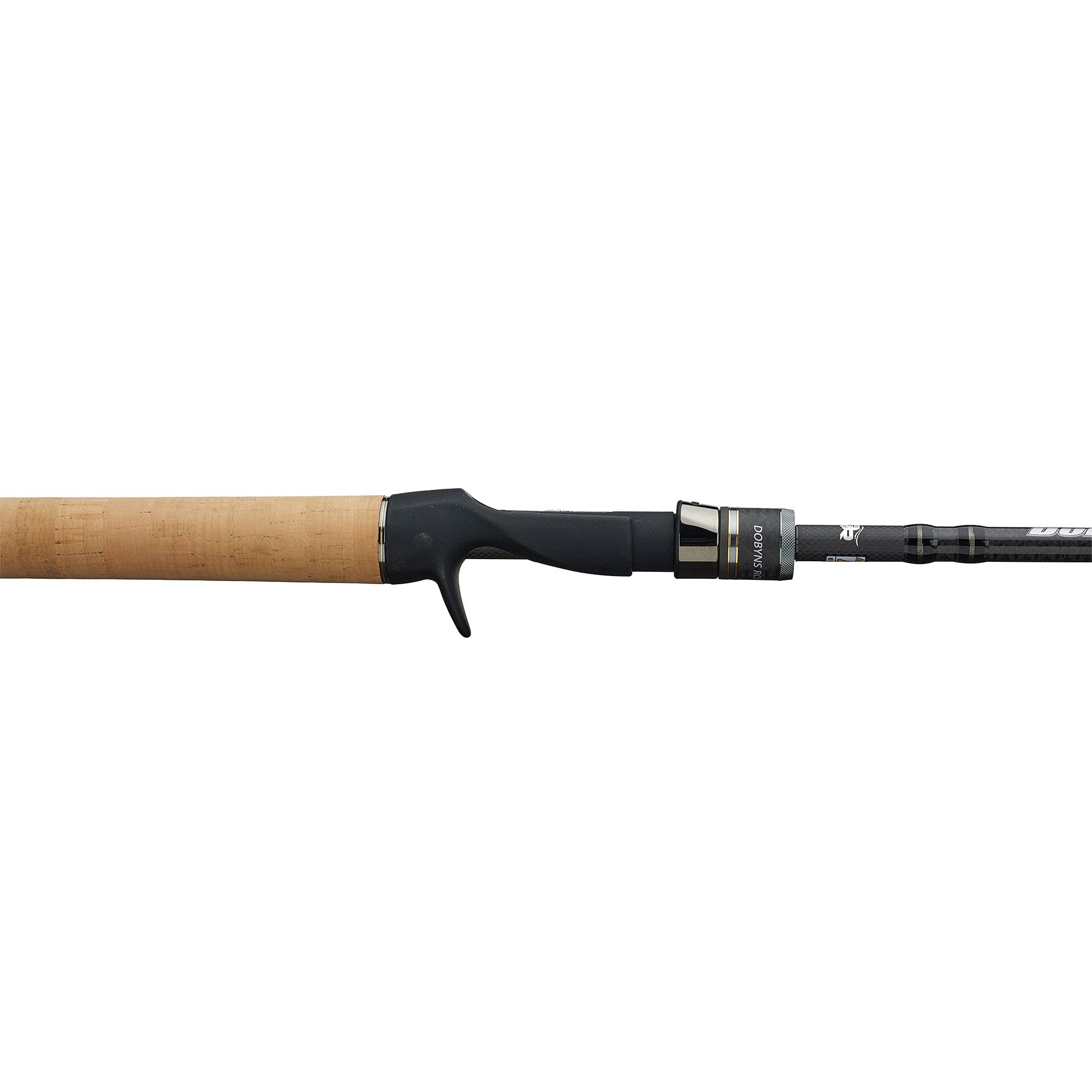 Dobyns Rods Champion XP Series 7’9” Spinning Bass Fishing Rod DC792SF | Med-Light Fast Action | Modulus Graphite Blank w/Kevlar Wrapping | Fuji Reel Seat & Alconite Guides | Line 6-12lb Lure 1/8-½oz