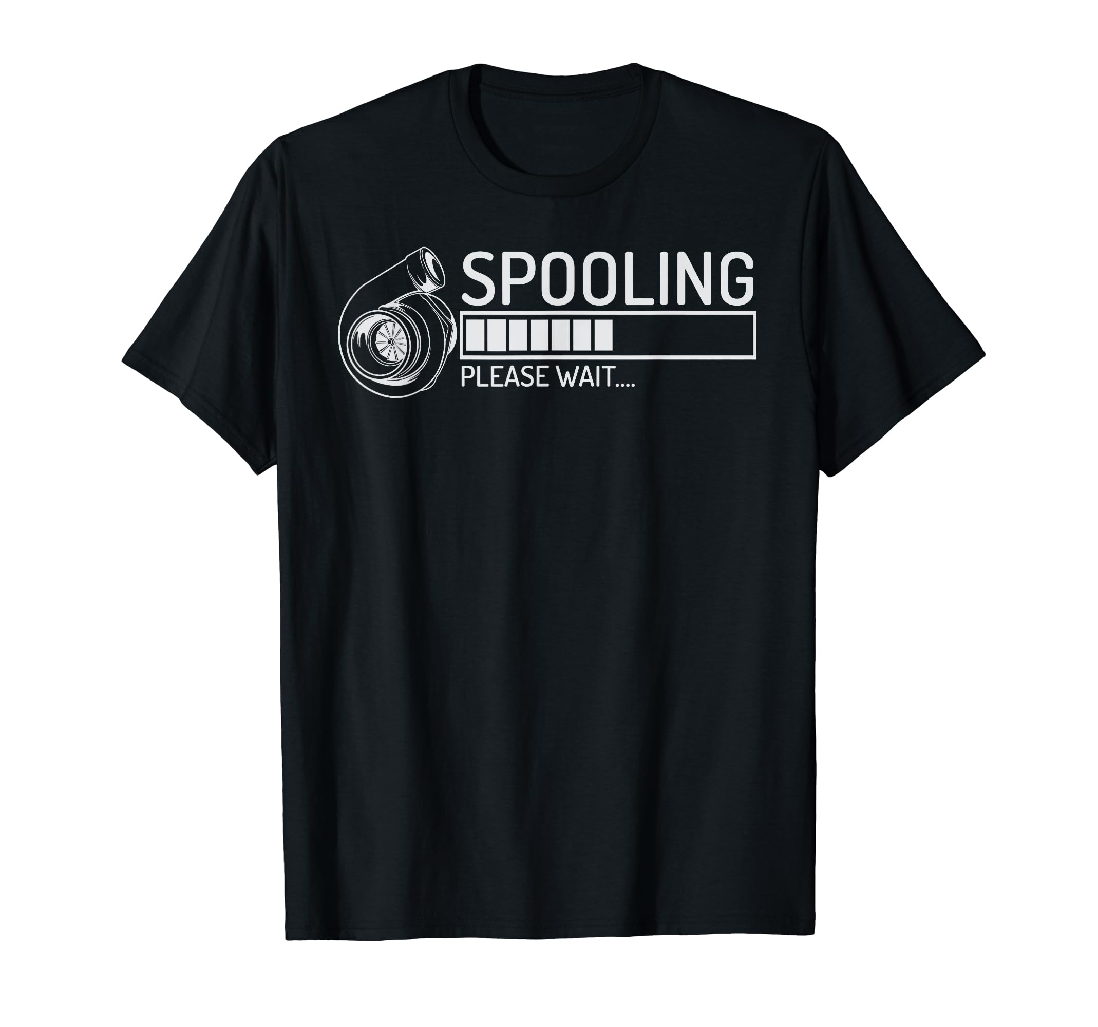 Spooling Turbo Please Wait T-Shirt