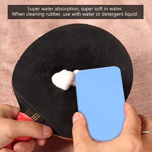 Dilwe Paddle Cleaner, Rubber Table Tennis Sponge Cleaner Table Tennis Racket Care Accessory for Table Tennis Racket Cleaning