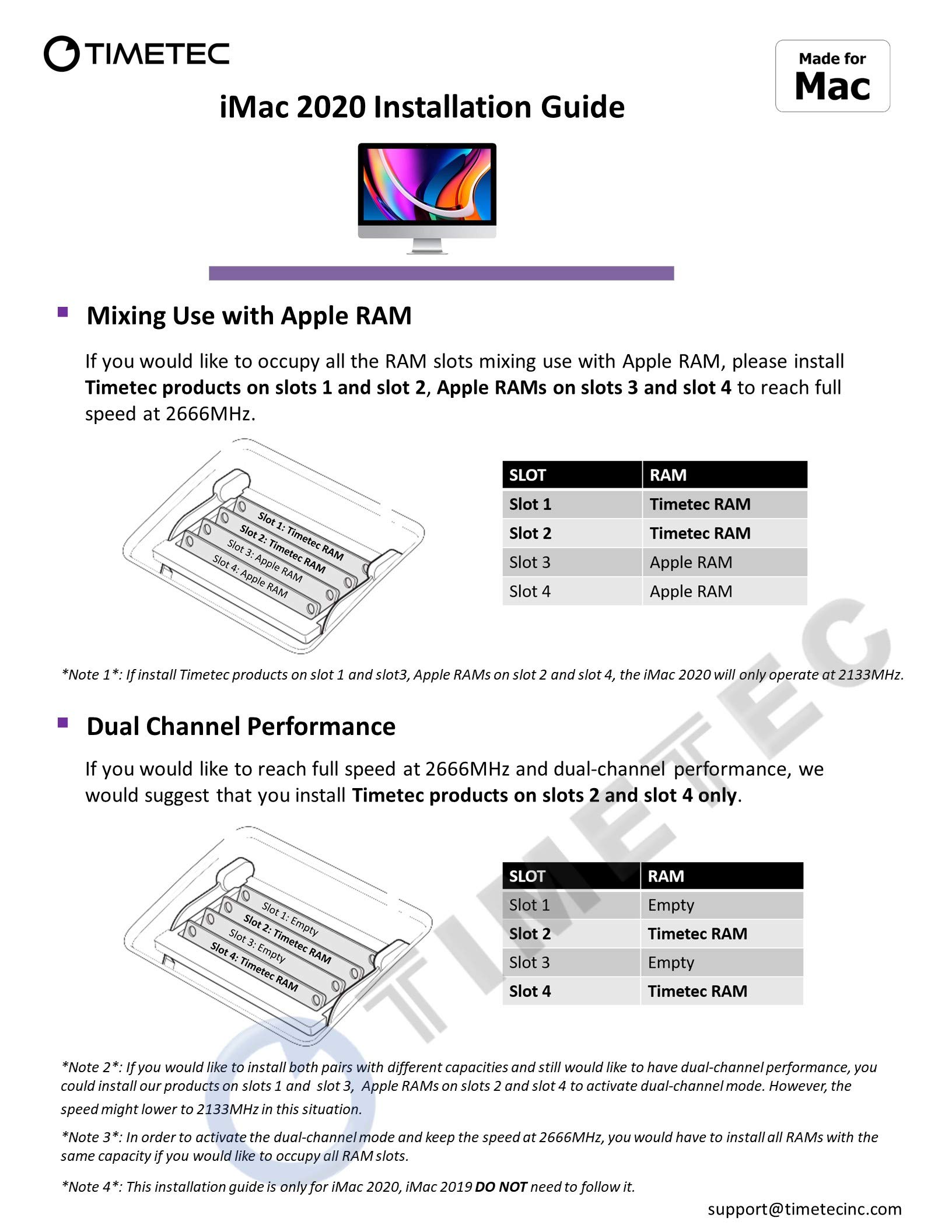 Timetec 16GB KIT(2x8GB) Compatible for Apple DDR4 2666MHz for Mid 2020 iMac (20,1/20,2) / Mid 2019 iMac (19,1) 27-inch w/Retina 5K Display, Late 2018 Mac Mini (8,1) PC4-21333 / PC4-21300 MAC RAM