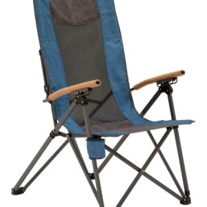 Eureka! Highback Recliner Portable Folding Camping Chair with Bottle Holder