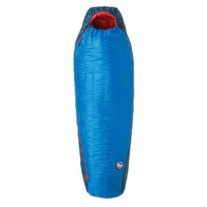 big agnes anvil horn (650 downtek) sleeping bag, 15 degree, wide long, left zip