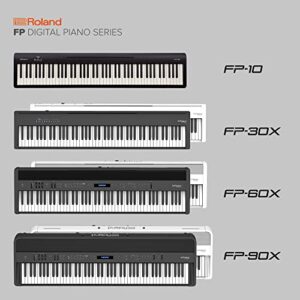 Roland FP-10 88-key Entry Level Digital Keyboard with Bluetooth