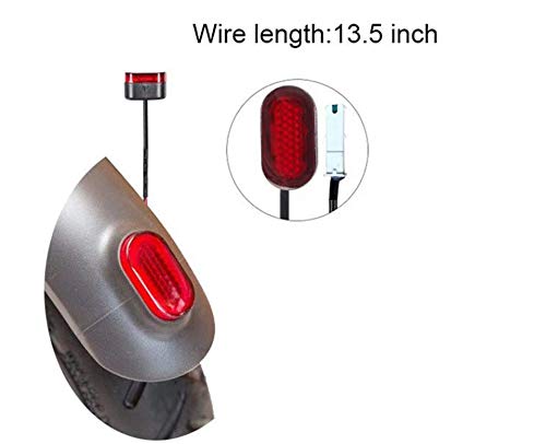 SPEDWHEL Rear Light Taillight Brake Lamp for Xiaomi M365 Electric Scooter Skateboard