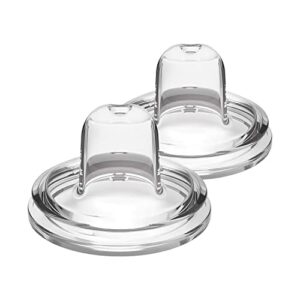 dr. brown's options+ wide-neck baby bottle sippy spout, 2count