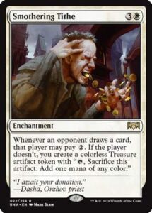 magic: the gathering - smothering tithe - ravnica allegiance