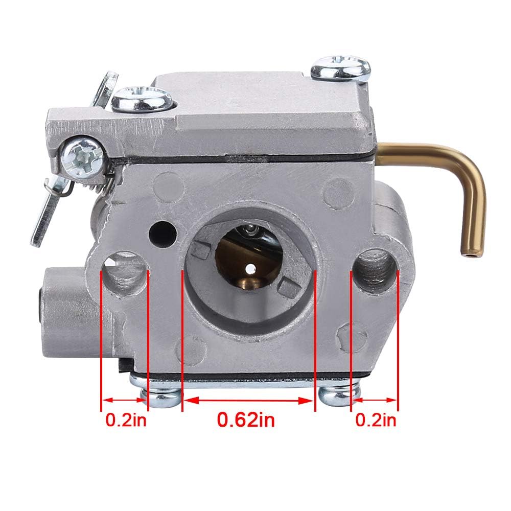 753-05133 WT-827 TB90BC Carburetor for MTD Troy-Bilt TB10CS TB20CS TB20DC TB310QS TB320BV TB65SS TB70FH TB70SS TB90BC MS2550SE WH25CS WH80BC Gas Trimmer