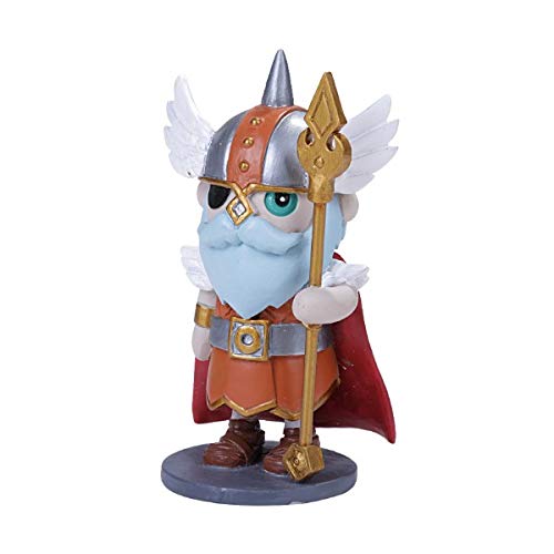 SUMMIT COLLECTION Norsies Odin The One-Eyed and Long-Bearded God Cute Norse Mythology Collectible Figurine