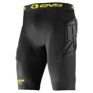 evs sports unisex-adult tug bottom - padded short (black, large)