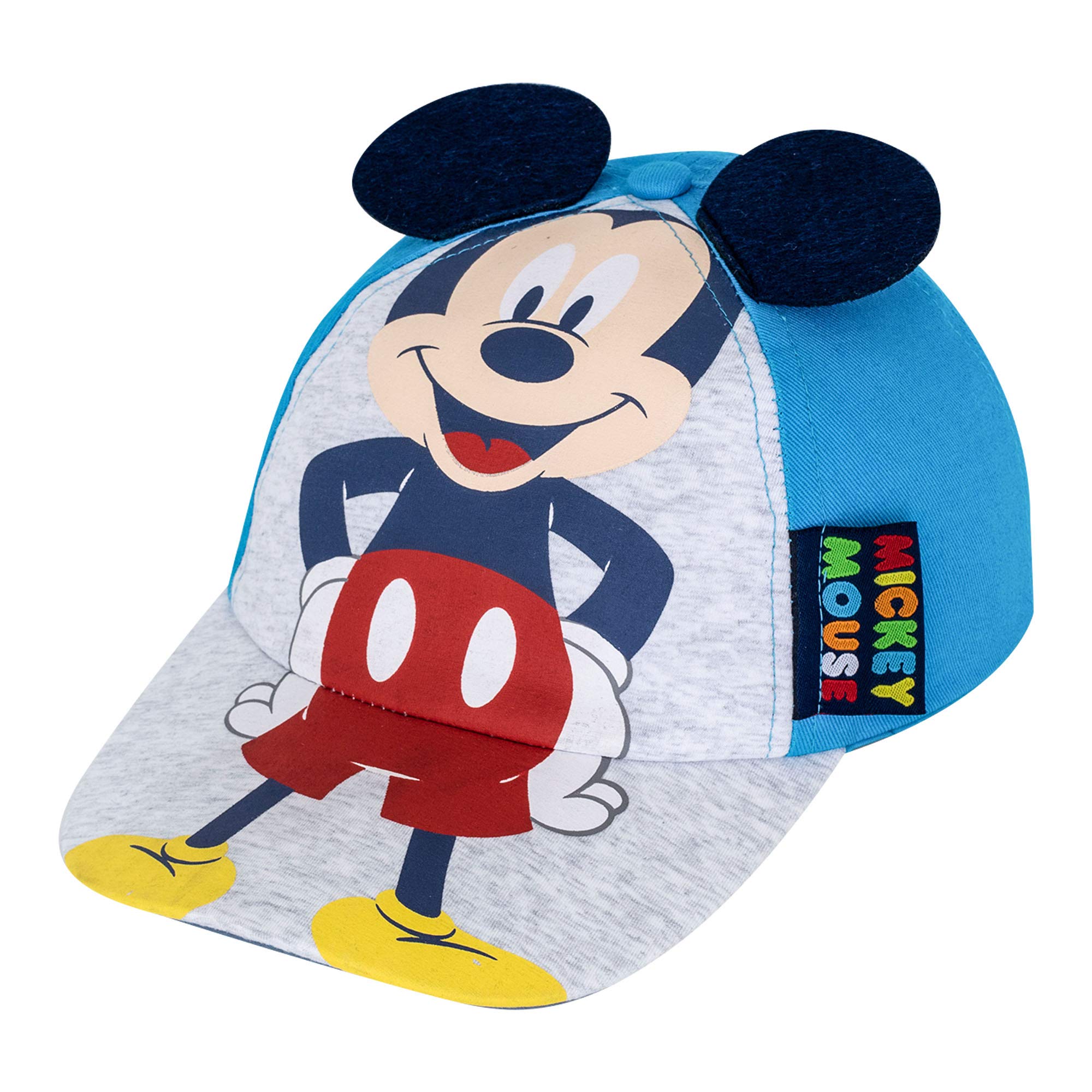 Disney Mickey Mouse Toddler Boys Cotton Baseball Cap Age 2-5