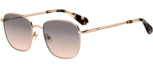 kate spade new york women's kiyah/s square sunglasses, pink, one size