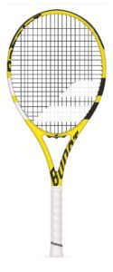 babolat boost a string wooden racket 191-yellow black grip size: 3