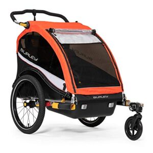 burley cub x, 2 seat kids bike trailer & stroller