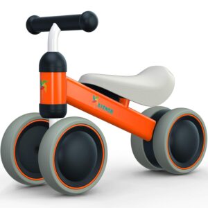 avenor baby balance bike toys for 1 year old gifts boys girls 10-24 months kids toys toddler best 1st birthday girl boy gift children walker baby walker no pedal infant 4 wheels bicycle