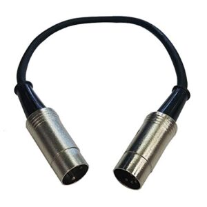 cable up cu/md201 1' midi male to midi male premium midi cable