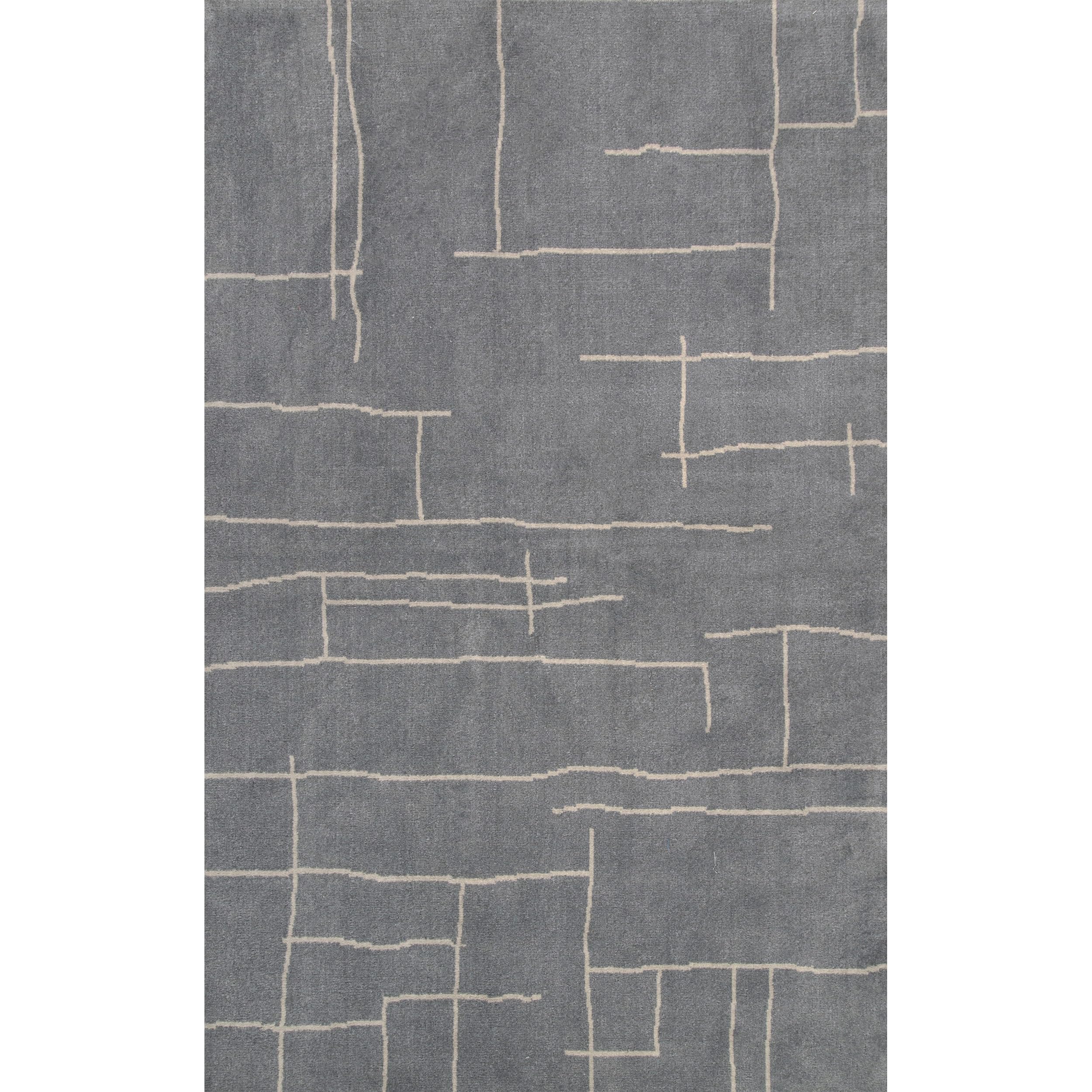 nuLOOM Contemporary Abstract Vivian Area Rug, 5x8, Grey