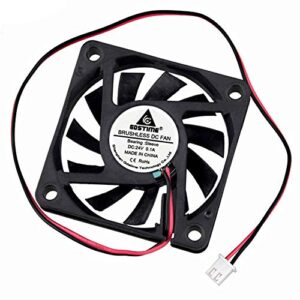 GDSTIME 24V 60mm Fan 60x60x10mm Dc Brushless Computer Case Fan 2Pin