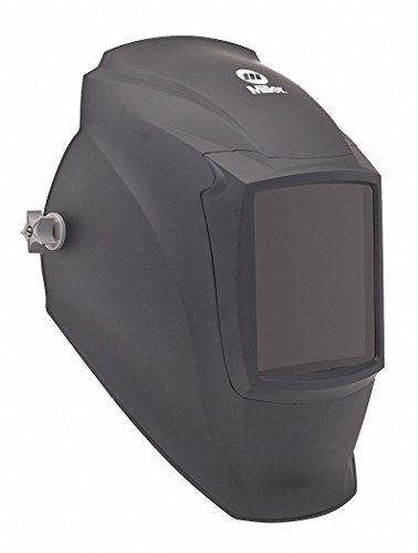 Miller Electric MP-10 Series, Passive Welding Helmet, 10 Lens Shade, 4.25" x 4.02" Viewing AreaBlack