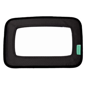 little chicks rear facing baby easy view safety mirror - car mirror for baby and toddlers with clear wide view - essential car seat mirror for safety and convenience