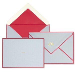 Kate Spade New York All Occasion Card Set of 15 with Blank Interior and Lined Envelopes, Colorblock