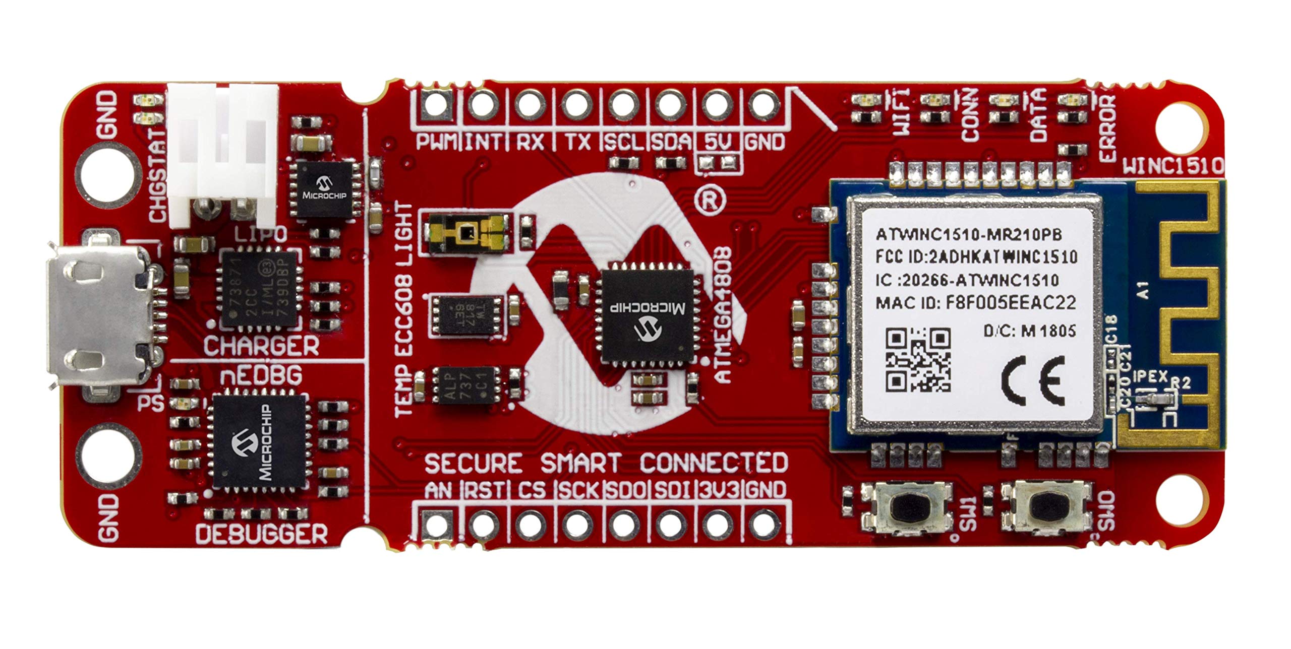 AC164160 - AVR-IOT WG Evaluation Board