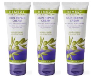 medline remedy skin repair cream, 4 oz tubes (3 pack)