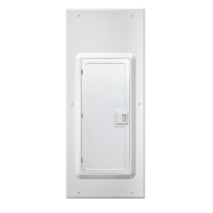 leviton ldc30 30 space indoor load center cover and door, white