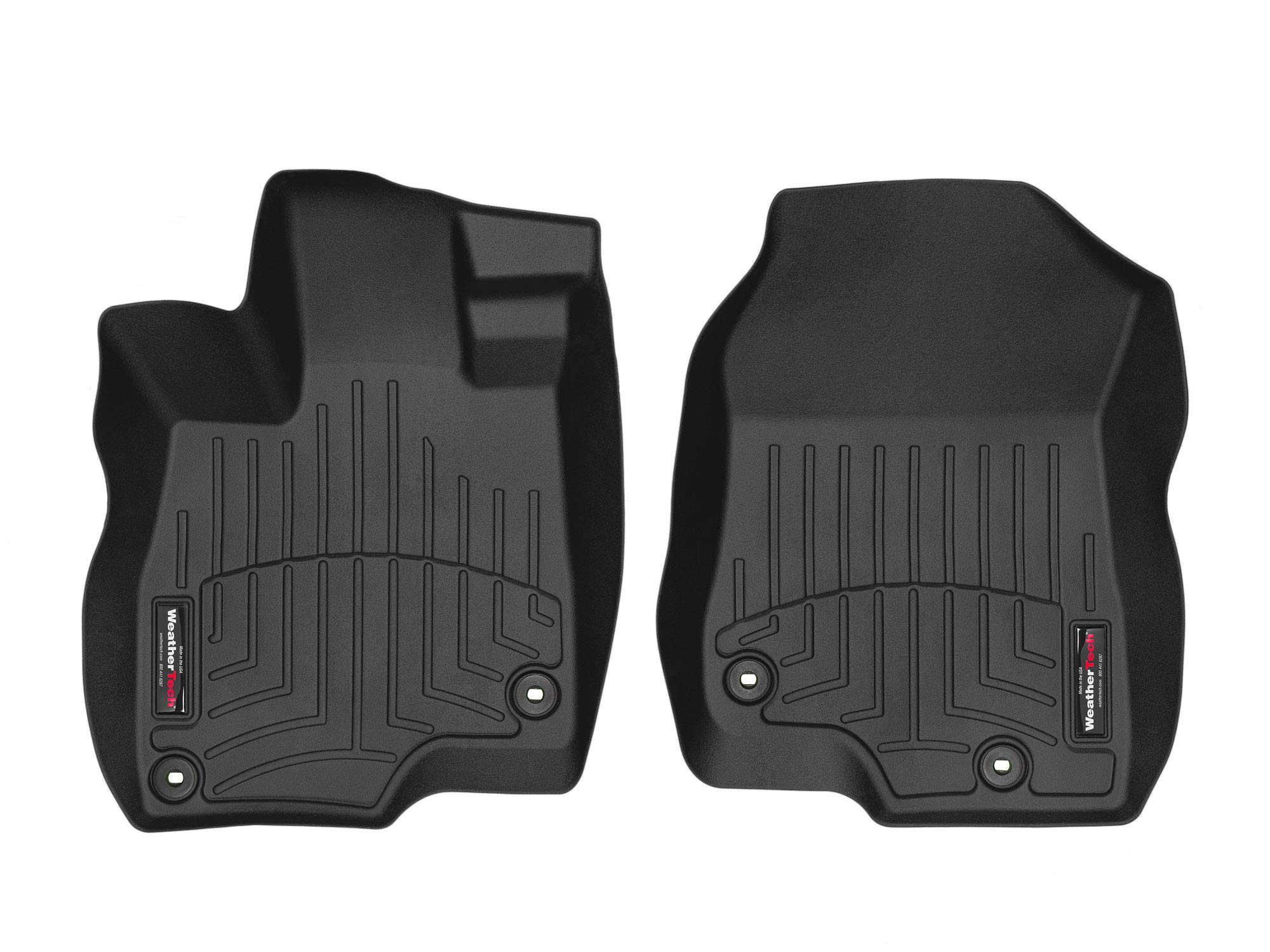 WeatherTech Custom Fit FloorLiners for Acura RDX - 1st Row (4414691), Black