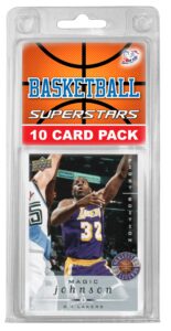 los angeles lakers- (10) card pack nba basketball different laker superstars starter kit! comes in souvenir case! great mix of modern & vintage players for the super lakers fan! by 3bros