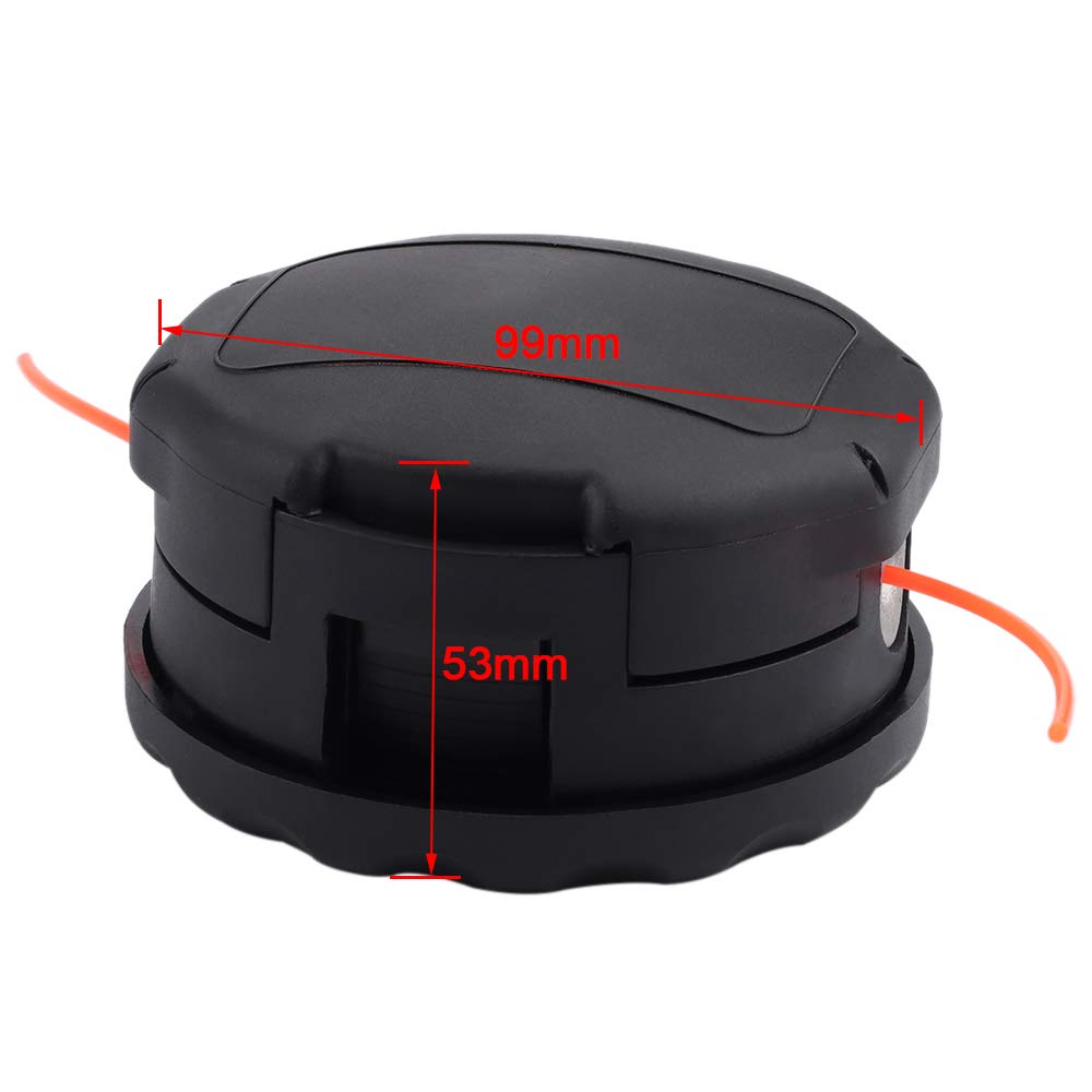 Venseri SRM 225 Trimmer Head for Speed Feed 400 for Echo Weed Eater SRM210 SRM2100 SRM225 SRM200 SRM230 SRM250 SRM265 SRM266 SRM280 Trimmer