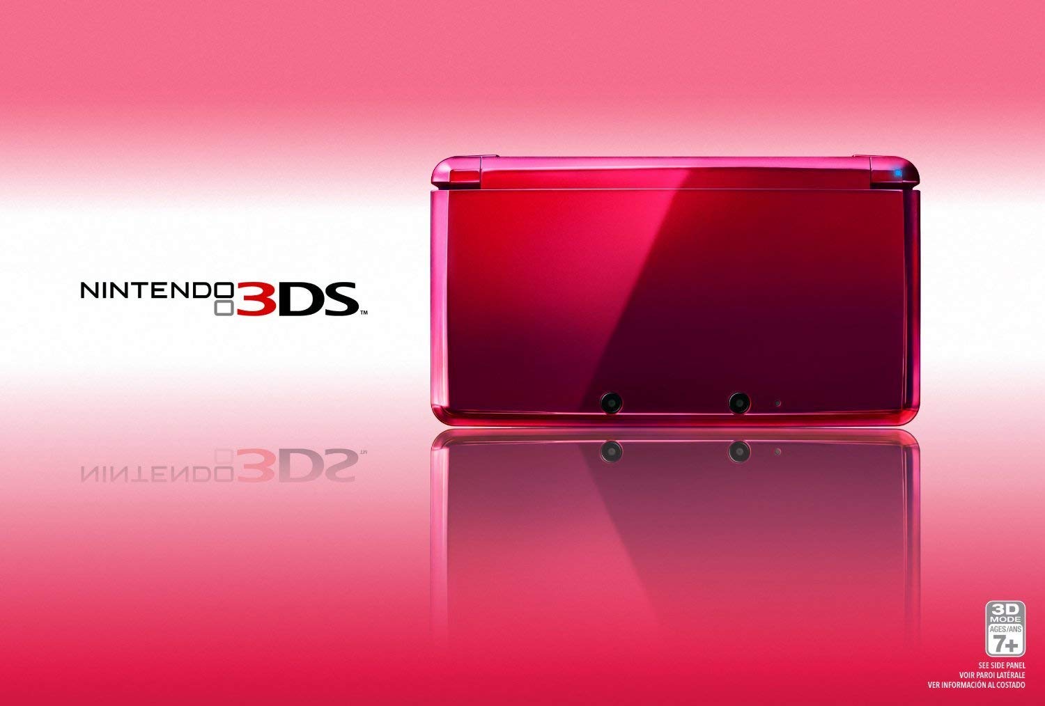 Nintendo 3DS - Flame Red (Renewed)