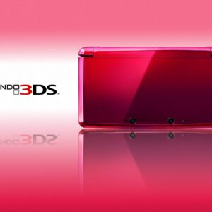 Nintendo 3DS - Flame Red (Renewed)