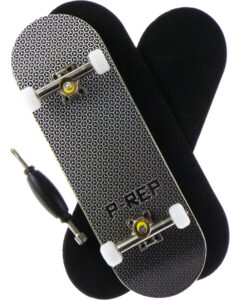 p-rep starter complete wooden fingerboard 30mm - white logo