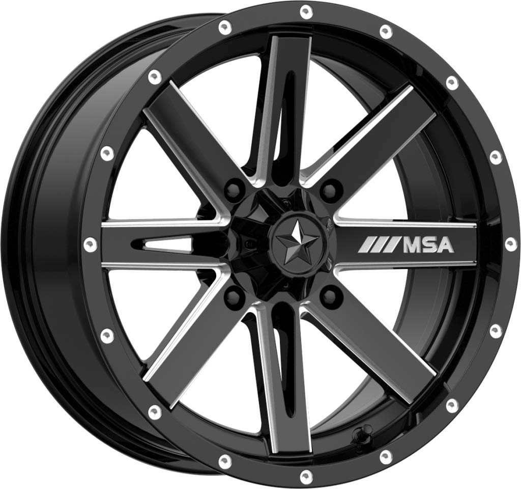 MSA Offroad Wheels MA41 16X7 4X137 G-BLK MILL 10MM - M41-06737