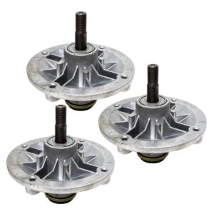 set of 3 spindle assembly replacement for toro 80-4341, 88-4510, 80-4380 long shaft timecut