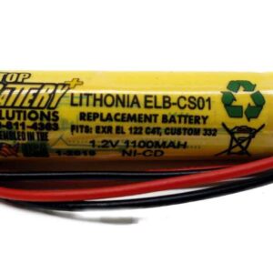 Lithonia ELB-CS01, EXR EL 122 C4T Replacement Battery