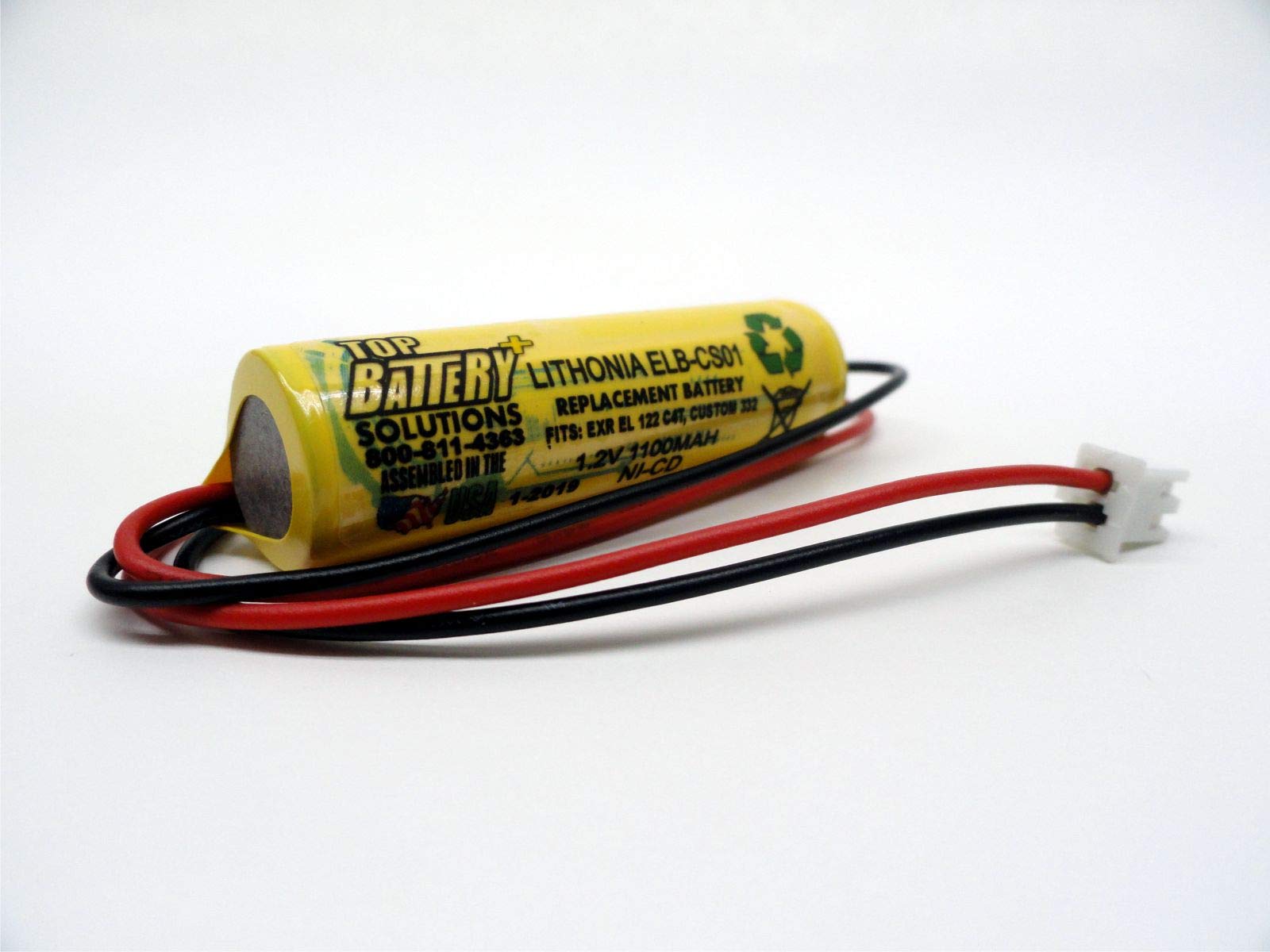 Lithonia ELB-CS01, EXR EL 122 C4T Replacement Battery