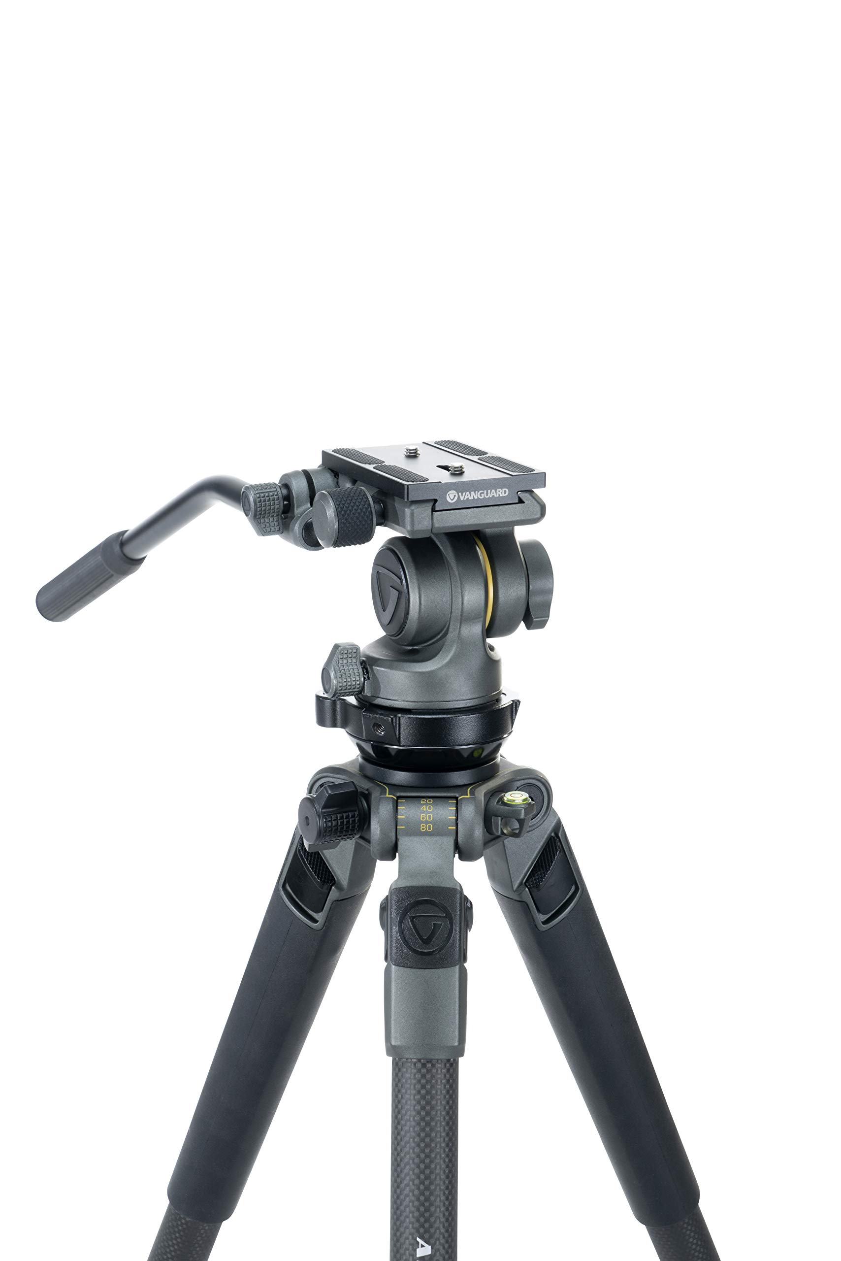 Vanguard Alta Pro 2V 263CV Carbon Fiber Video Tripod with Alta PH-114V Video Head