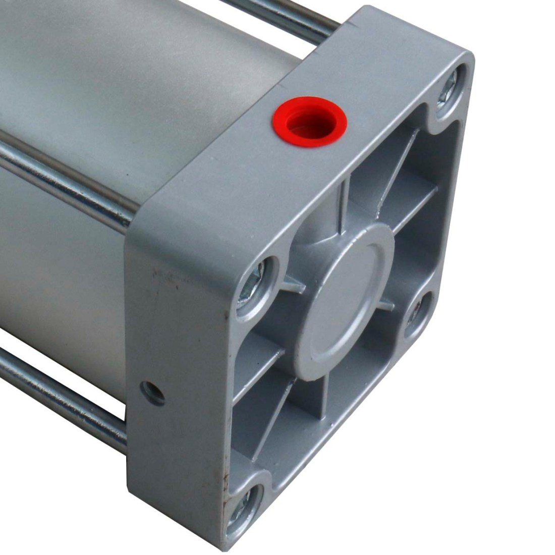 Baomain Pneumatic Air Cylinder SC 125-300 PT 1/2; Bore: 5", Stroke: 12"; Screwed Piston Rod Dual Action