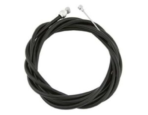 alta bicycle brake cable 90"/95" w/liner black.