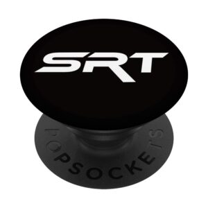 srt logo popsockets popgrip: swappable grip for phones & tablets